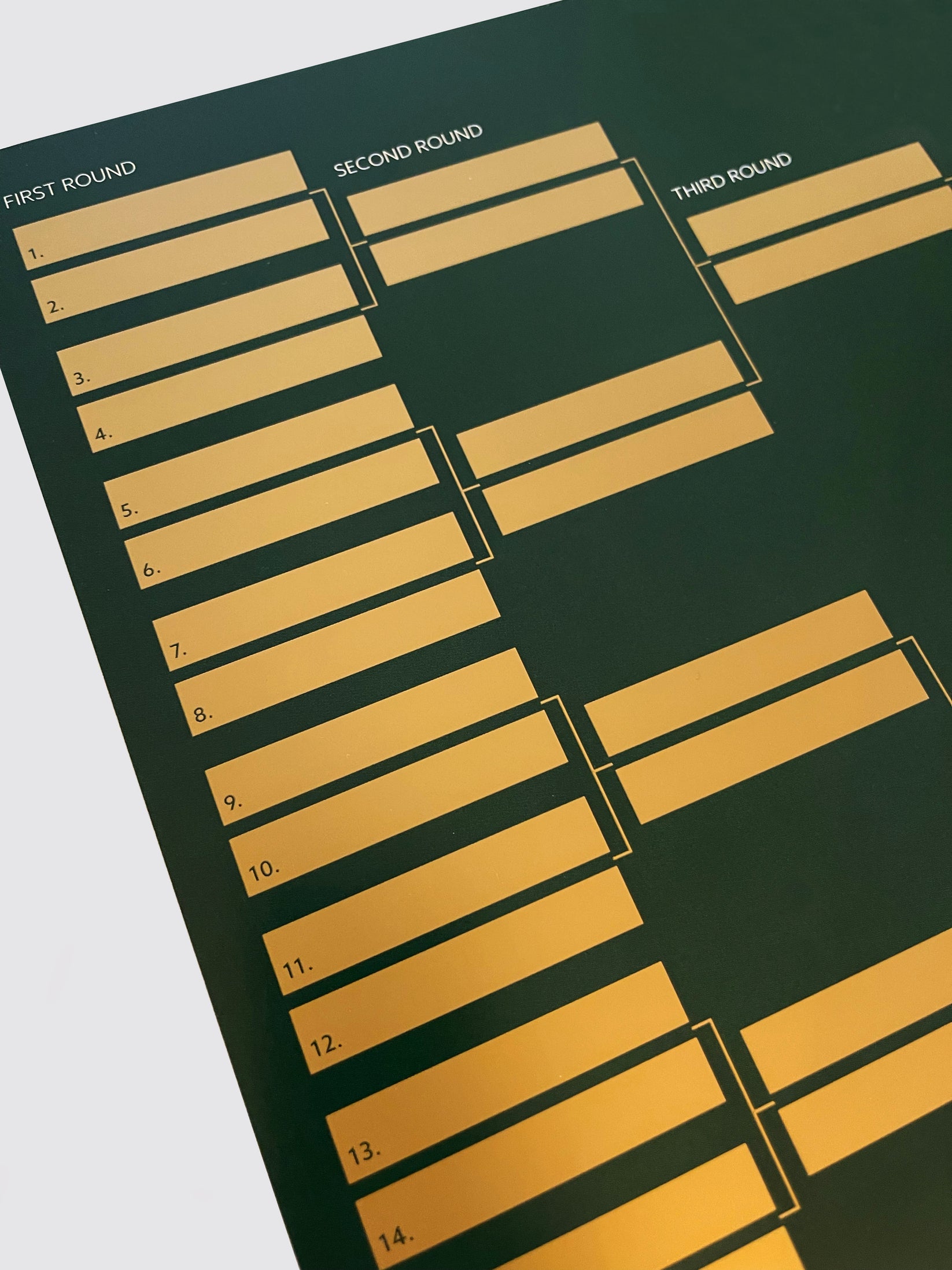 Wimbledon 2025 draw poster – Sports Posters UK